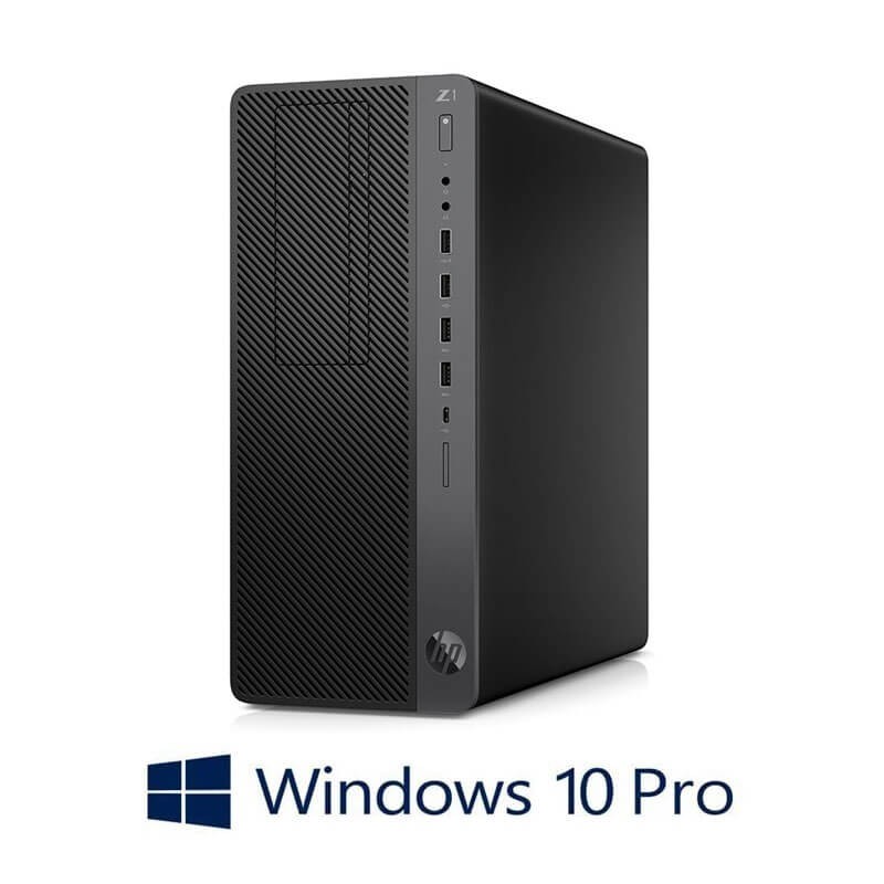 Workstation HP Z1 G5 Tower, Octa Core i7-9700, 32GB DDR4, 1TB SSD, Win ...