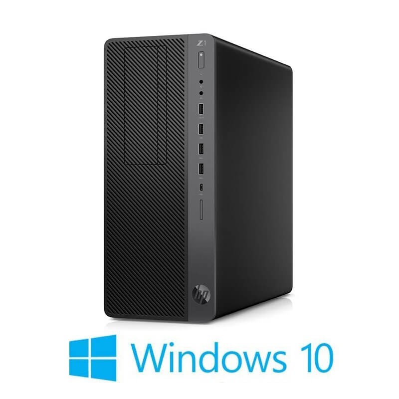 Workstation HP Z1 G5 Tower, Octa Core i7-9700, 32GB, Quadro M4000, Win ...