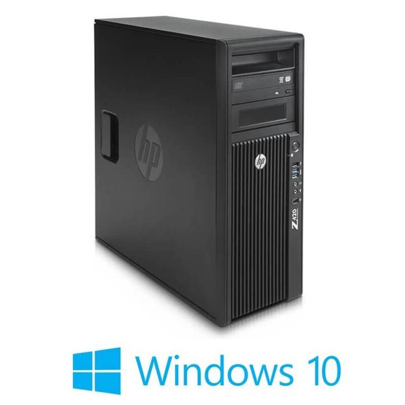 Workstation HP Z420, Octa Core E5-2670, 240GB SSD , Radeon R7 430, Win ...