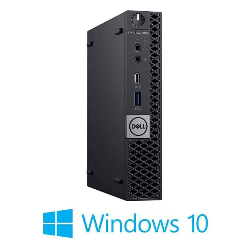 Mini PC Dell OptiPlex 7060, Hexa Core i5-8500T, 16GB, 480GB SSD NOU ...