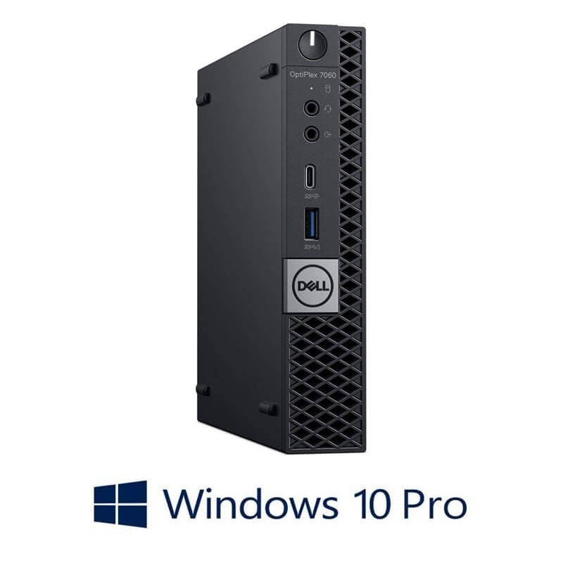 Mini PC Dell OptiPlex 7060, Hexa Core i5-8500T, 16GB, 480GB SSD NOU ...