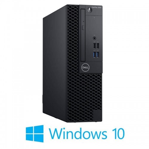 Calculator Dell OptiPlex 3060 SFF, Hexa Core i5-8500, 16GB, 256GB SSD ...