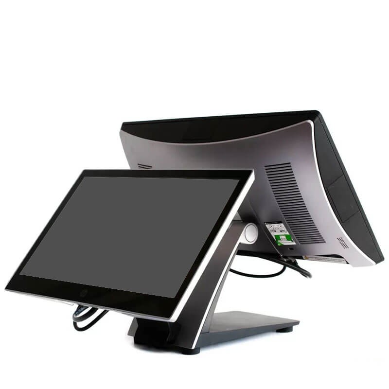 Sistem POS HP RP9 G1 9015, G4400, 128GB SSD, 15.6 inci, Display Client ...