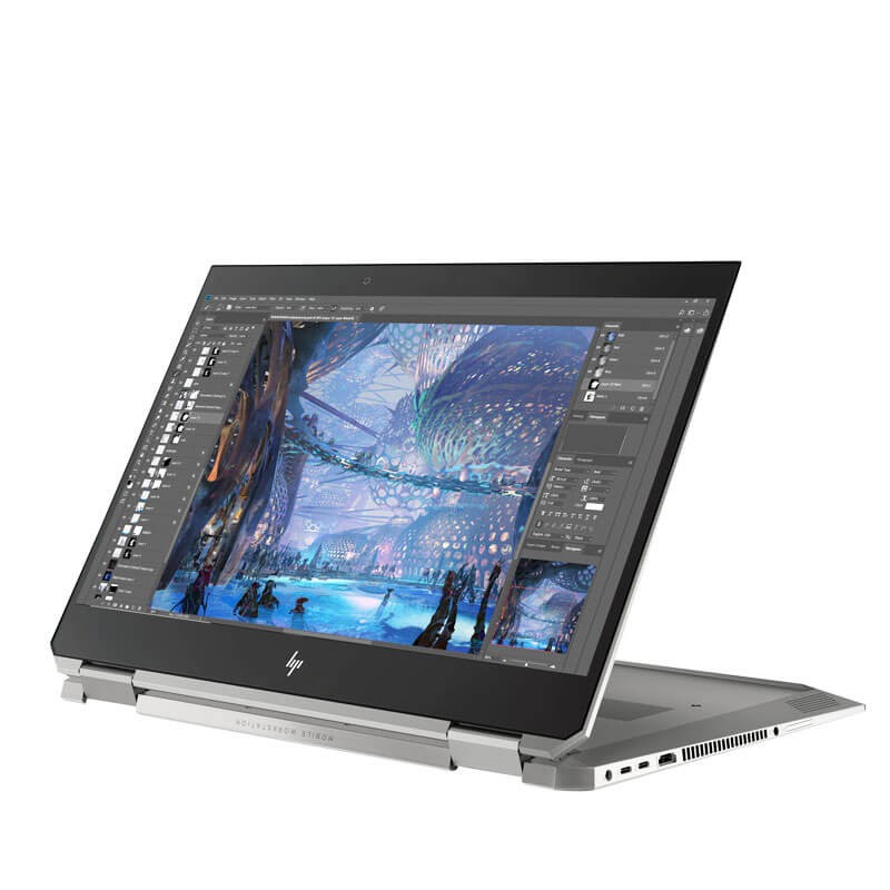 Laptopuri Touchscreen HP Zbook Studio x360 G5, i7-8750H, 4K, P1000, Win ...
