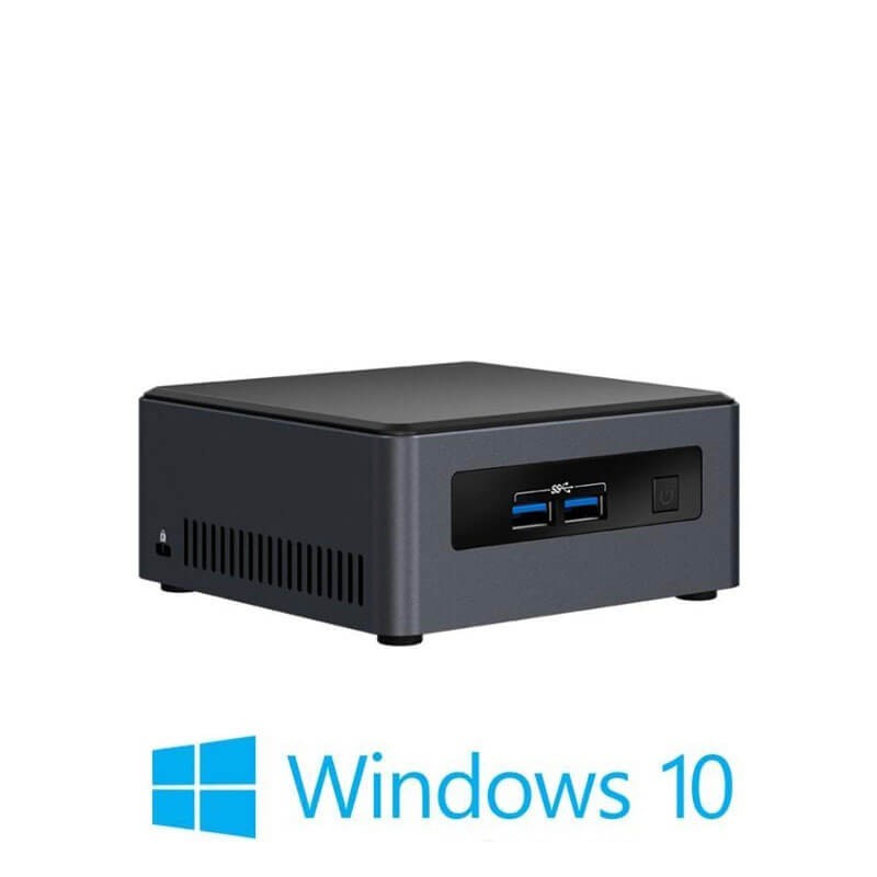 Mini PC Intel NUC NUC7i5DNH, Intel i5-7300U, 8GB DDR4, 256GB SSD, Win ...