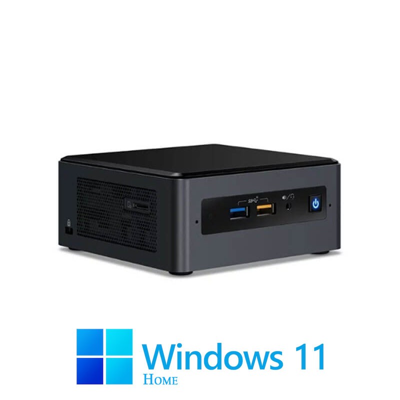 Mini PC Intel NUC NUC8i3BEH, Intel i3-8109U, 8GB DDR4, 128GB SSD, Win ...