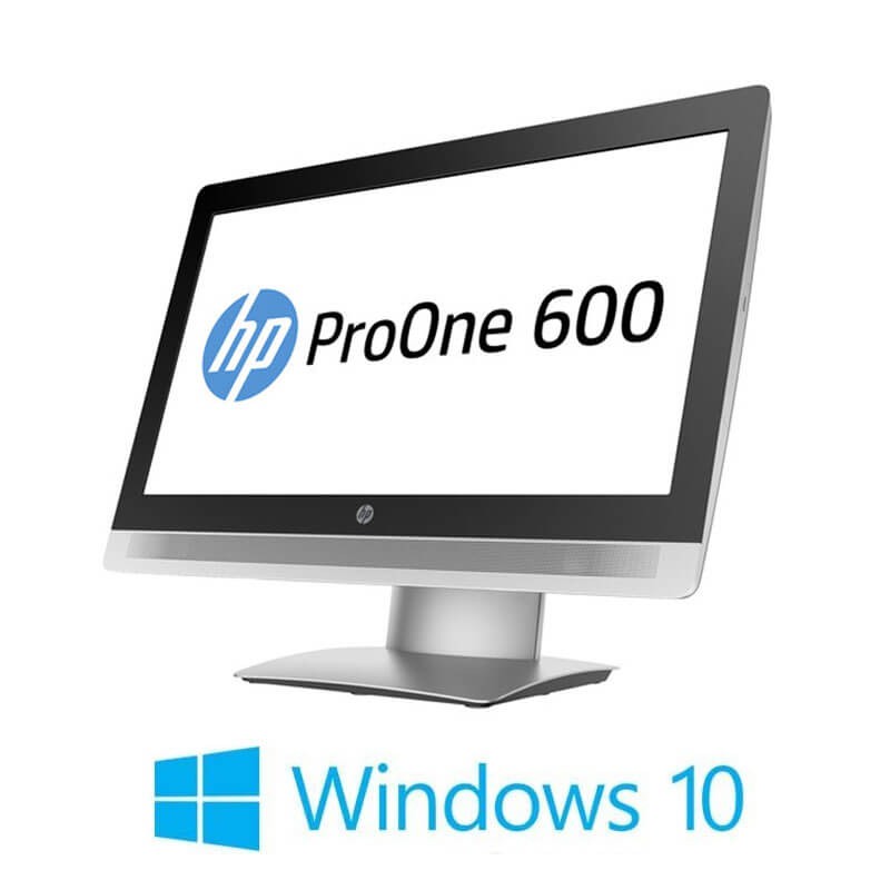 All-in-One HP ProOne 600 G2, Quad Core i5-6500, 256GB SSD, FHD IPS, Win ...
