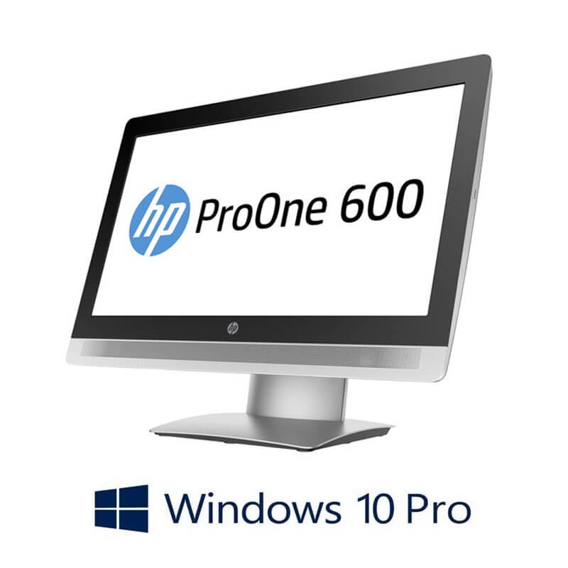 All-in-One HP ProOne 600 G2, Quad Core i5-6500, 256GB SSD, FHD IPS, Win ...