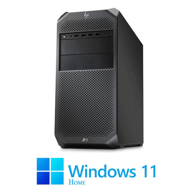 Workstation HP Z4 G4, Xeon W-2125, 64GB, 1TB SSD NVMe, Quadro P620, Win ...
