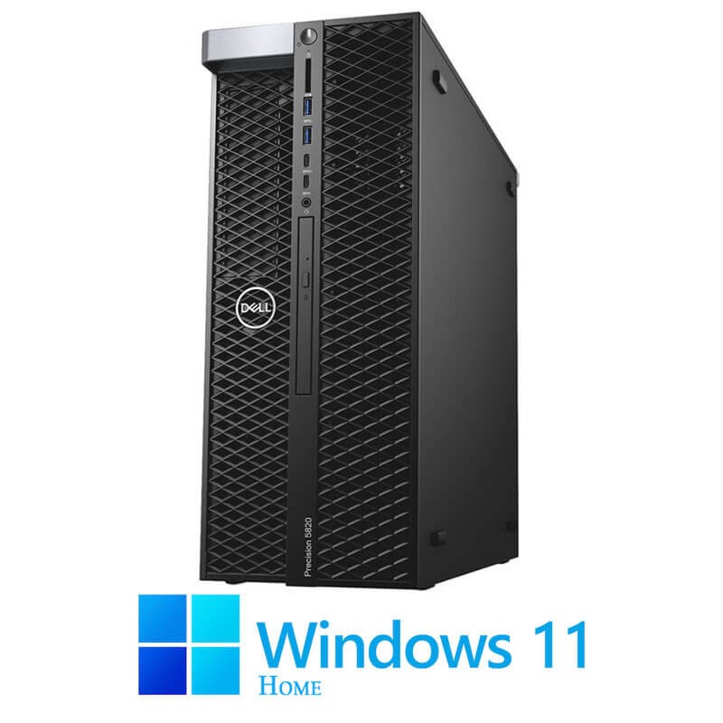 Workstation Dell Precision 5820, W-2123, 64GB DDR4, RTX T400 2GB, Win ...
