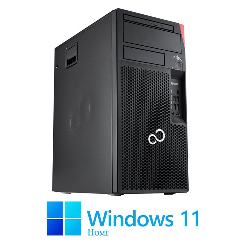 Calculator Fujitsu ESPRIMO P758, Hexa Core i7-8700K, 16GB, 512GB SSD ...