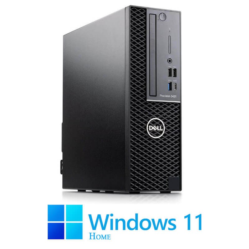 Workstation Dell Precision 3431 SFF, i7-9700, 32GB DDR4, 480GB SSD, Win ...