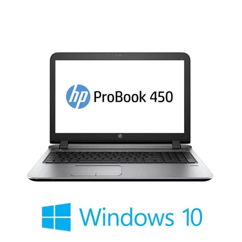 Laptopuri HP ProBook 450 G3, Intel i5-6200U, 8GB, 256GB SSD, 15.6 inci ...