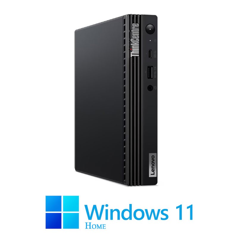 Mini PC Lenovo ThinkCentre M80q, Hexa Core i5-10500, 16GB DDR4, SSD ...