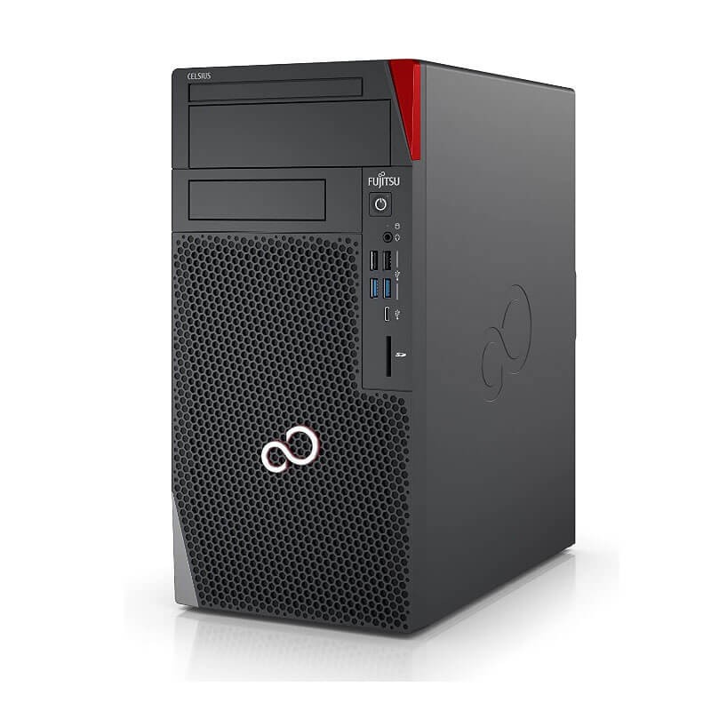 Workstation NOU Open Box Fujitsu CELSIUS W5010, Hexa Core i5-10600 ...