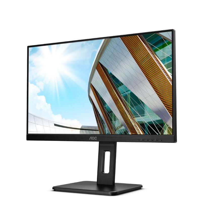 Monitoare LED AOC 24P2C, 24 inci Full HD @75Hz, Panel IPS