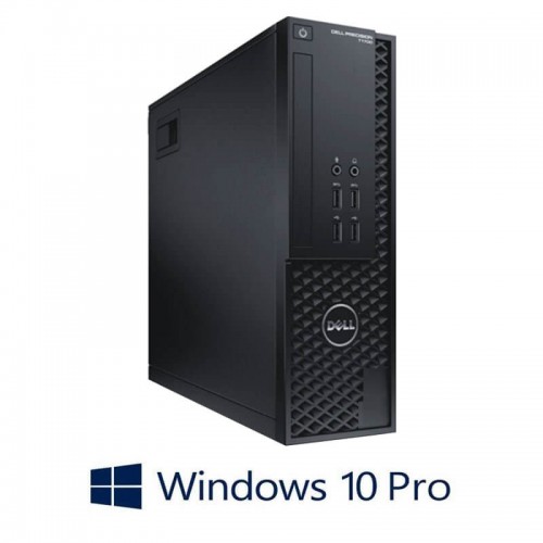 Workstation Dell Precision T1700 SFF, i5-4570, 8GB DDR3, 120GB SSD, Win ...
