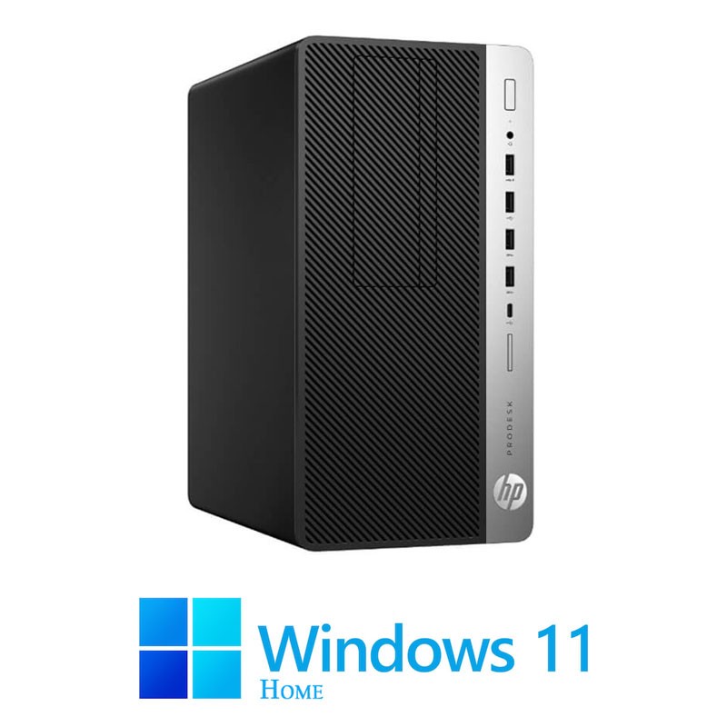 PC HP ProDesk 600 G4 MT, Hexa Core i5-9500, 16GB, 256GB SSD, Win 11 Home
