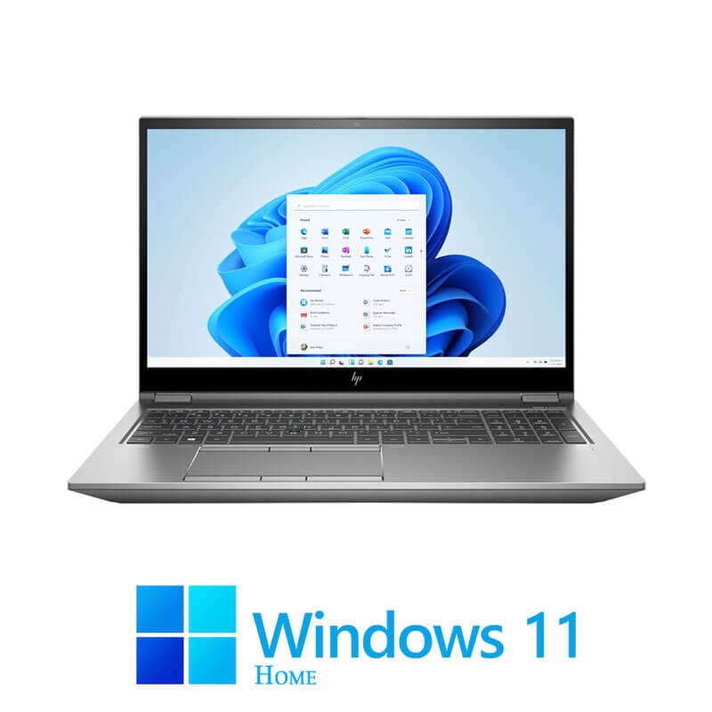 Laptop HP ZBook Fury 15 G8, Octa Core i7-11850H, 512GB SSD, Full HD ...