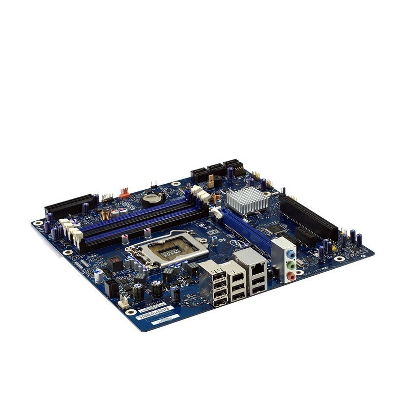 Placa de baza sh Intel DP55WB, LGA 1156, DDR3, suporta CPU Gen 1