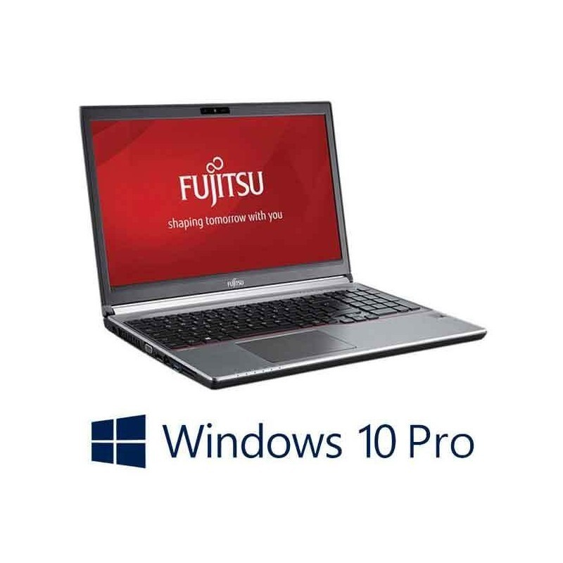 Laptop Refurbished Fujitsu LIFEBOOK E754, i7-4702MQ Gen 4, Win 10 Pro